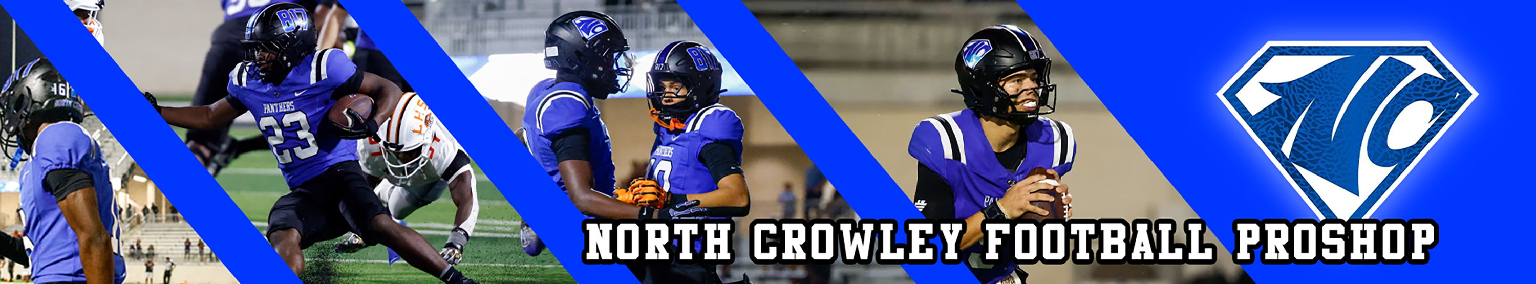 North Crowley Panthers Pro Shop – Alpha Design Studio