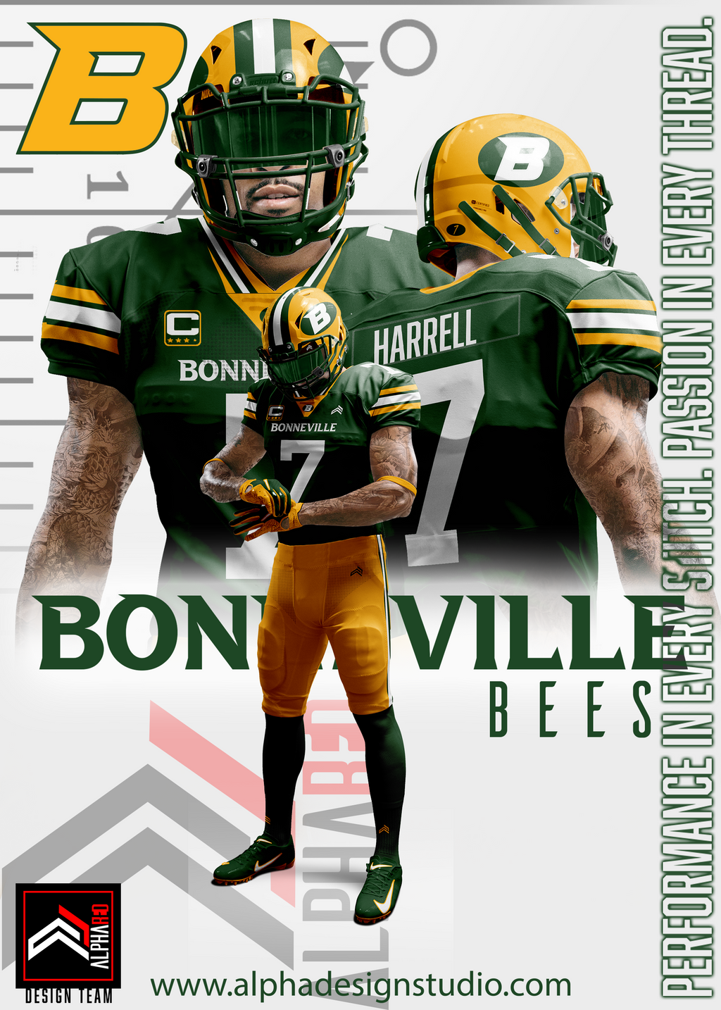 AlphaRed Sportswear – Alpha Design Studio